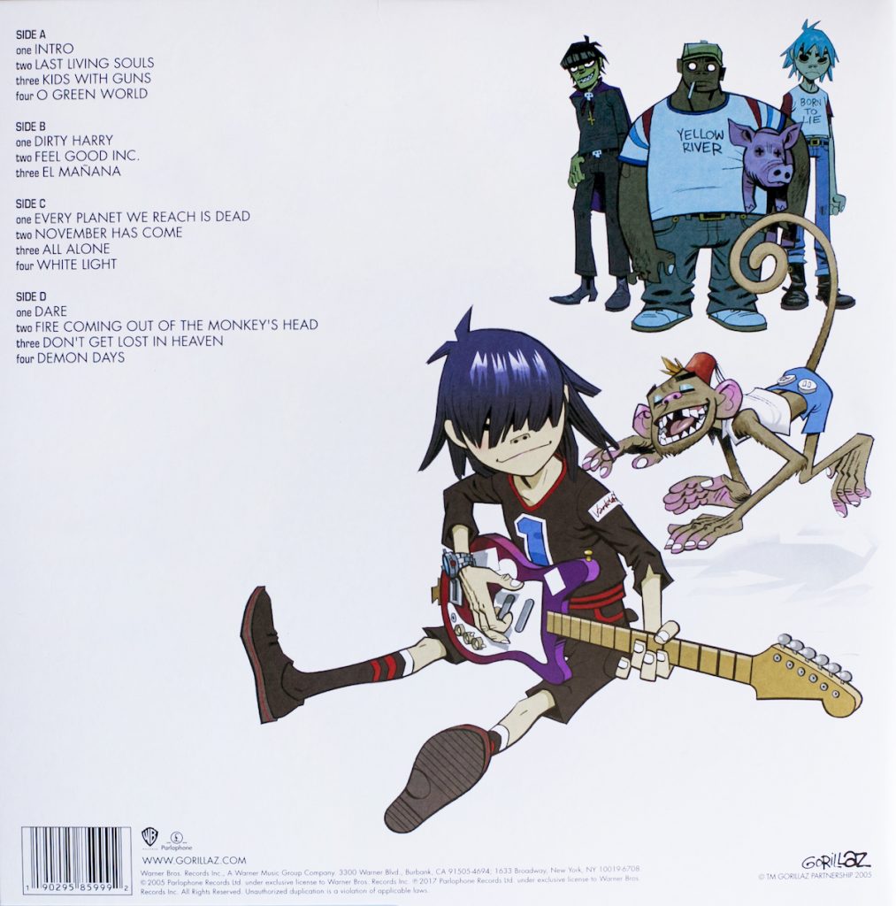 Gorillaz. In arrivo la ristampa in vinile di "Demon Days" - Notizie - SENTIREASCOLTARE