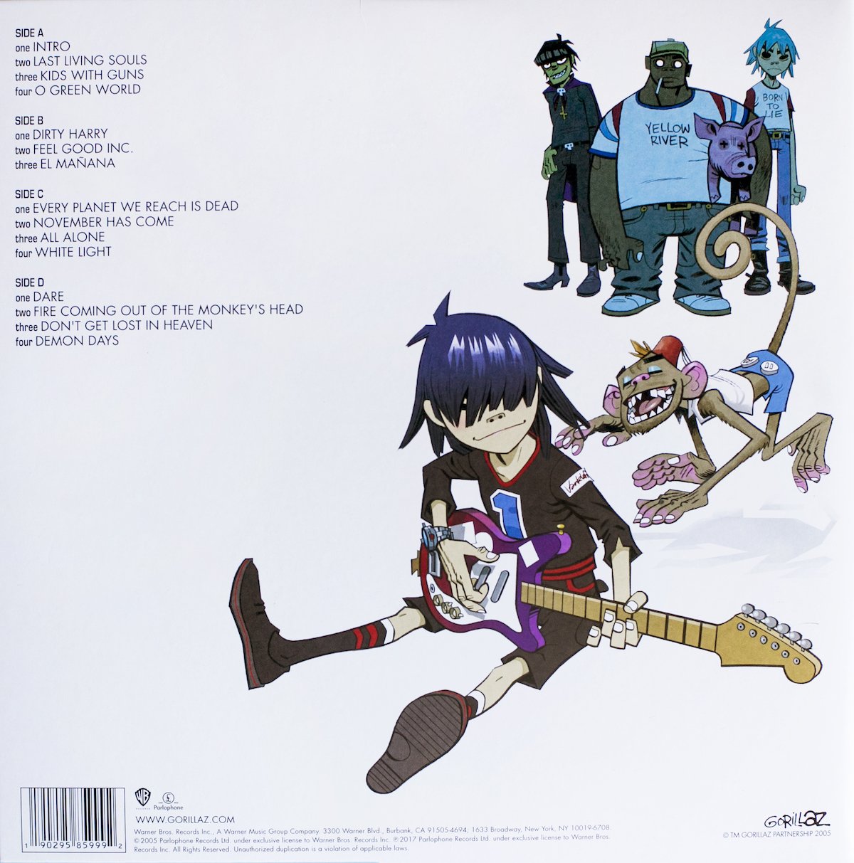 Gorillaz. In arrivo la ristampa in vinile di "Demon Days" - Notizie - SENTIREASCOLTARE