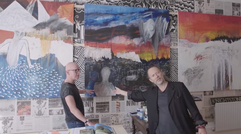 Thom Yorke e Stanley Donwood raccontano l'artwork dei Radiohead ...