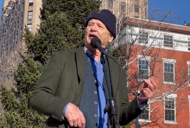 Bill Murray. I video del concerto improvvisato al Washington Square ...