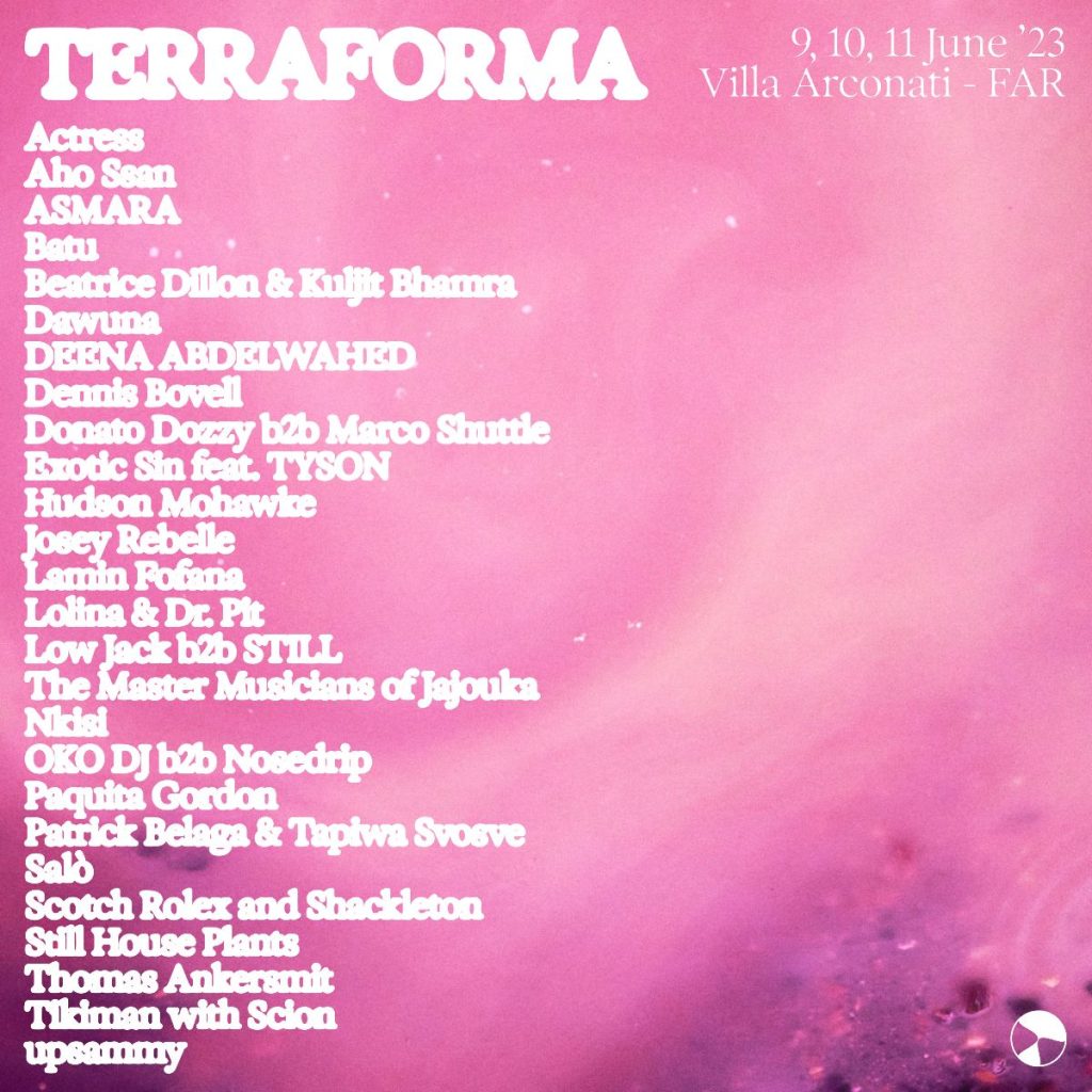 Terraforma 2023 - Festival - SENTIREASCOLTARE